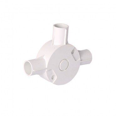 20MM PVC 3 WAY SIDE ENTRY BOX – Discount Electrical